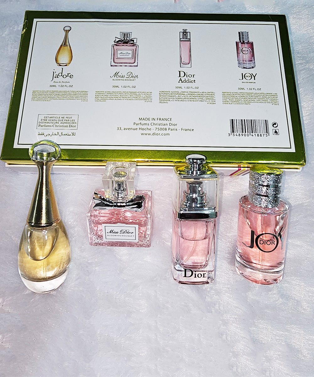 Dior Gift Set (Pack of 4) for womens – Living Luxary